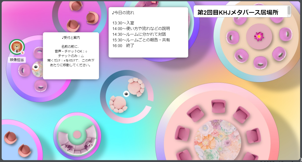 7/8（土）に第2回目KHJメタバース居場所を開設しました。 – 特定非営利活動法人KHJ全国ひきこもり家族会連合会